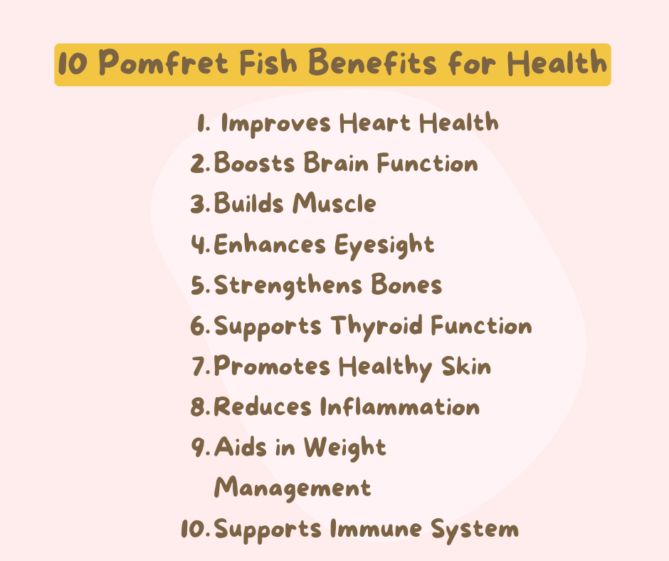 10 Pomfret Fish Benefits for Health: What It is + Nutrition Guide
