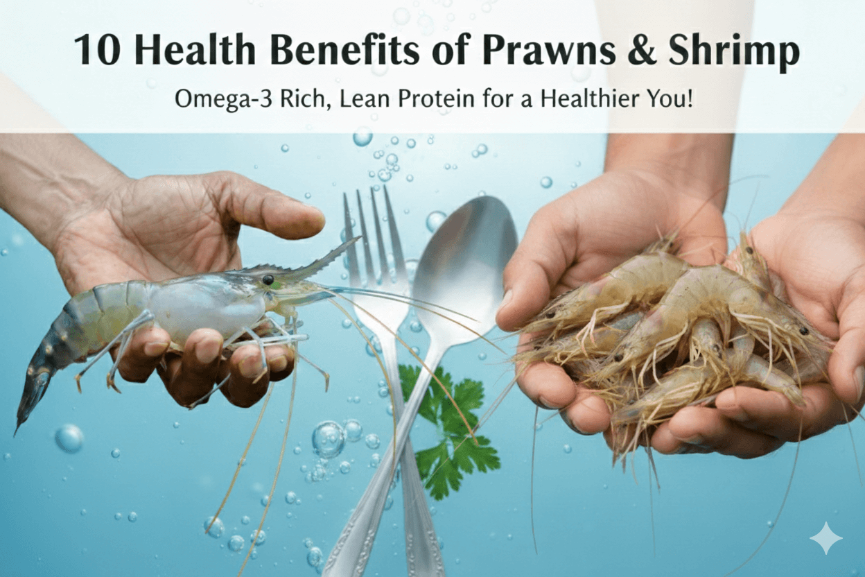 10 Health Benefits of Prawns & Shrimp: Why Eating Them is Smart